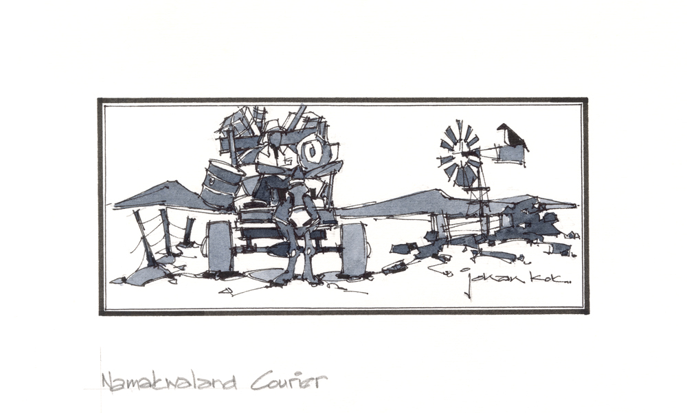 Namakwaland Courier – Johan Kok – Atelier Asteria